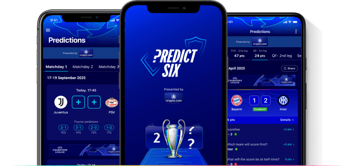 Predict Six – Official Match Predictor | UEFA Champions League | UEFA.com