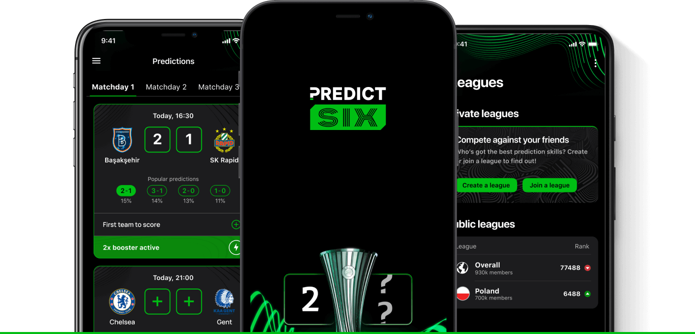 Predict Six – Official Match Predictor | UEFA Conference League | UEFA.com